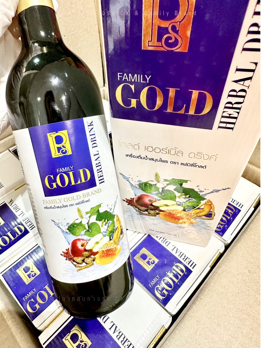 น้ำคาวตอง-พลูคาว สกัดเข้มข้นแฟมิลี่โกลด์ FAMILY GOLD